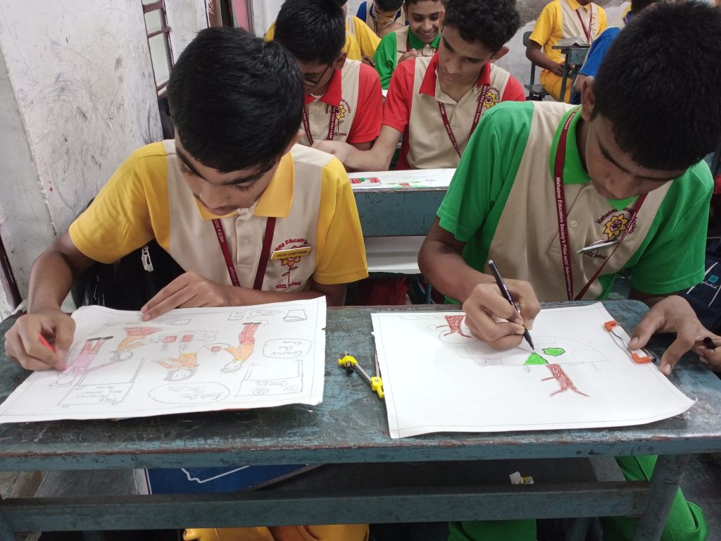 Poster Making Competition – Class 9 – 2025-26 | MES HOCL School